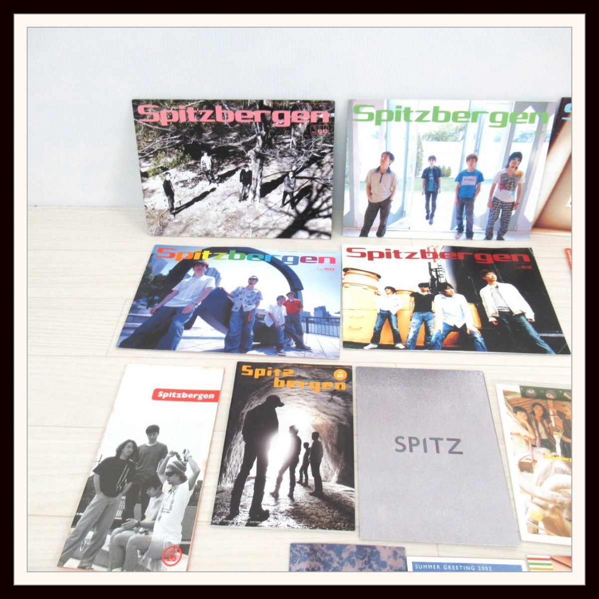 【傷や汚れあり】 SPITZ スピッツ /ファンクラブFC会報 Spitzbergen vol.26/50/53/56/57/60/65/号外 ...