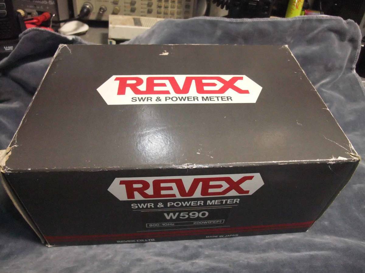 REVEX W570 通過型パワー、SWR計 中古 1.6-1300Mhz の落札情報詳細| ヤフオク落札価格情報 オークフリー