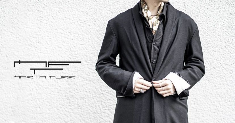 【未使用】新品 20aw MARIA TURRI マリア・トゥッリ ロングジャケット Paul harnden Elena dawson ...