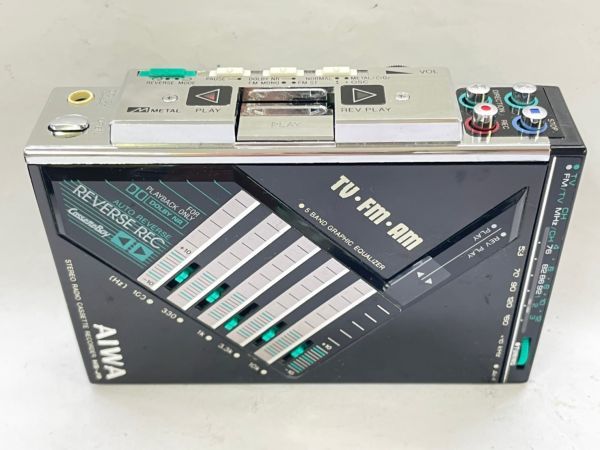 【傷や汚れあり】 W038-K27-620 AIWA/アイワ TV AM FM カセットボーイ CASSETTE BOY ラジカセ HS-J9 付属品 WM-Z5 RB-104③ の落札情報 ...