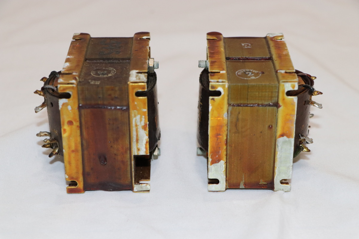 【やや傷や汚れあり】ビンテージ真空管アンプ用トランス Partridge 1663 パートリッジ シングル用 出力トランス ペア の落札情報 ...