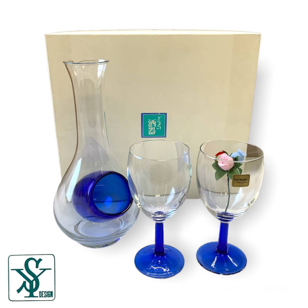 【やや傷や汚れあり】【箱付】YOSHITANI GLASS luminarc カラフェ付ワインセット FDF-6835 の落札情報詳細 ...