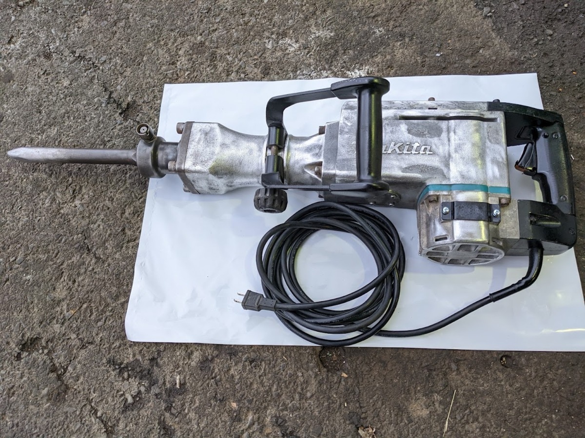 【傷や汚れあり】【動作品】動画あり☆マキタ 電動ハンマ HM1500 工具 はつり makita 30mm六角シャンク ブルポイント付 100V 50/60Hz☆引取歓迎（茨城県）の落札情報 ...