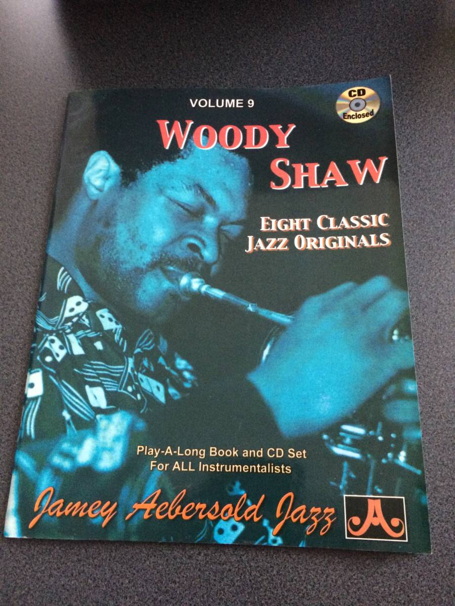 【やや傷や汚れあり】♪♪CD付！Vol.9 【WOODY SHAW 】8 classic jazz originals/JAMEY AEBERSOLD/ジャズ教則♪♪の落札情報詳細 ...