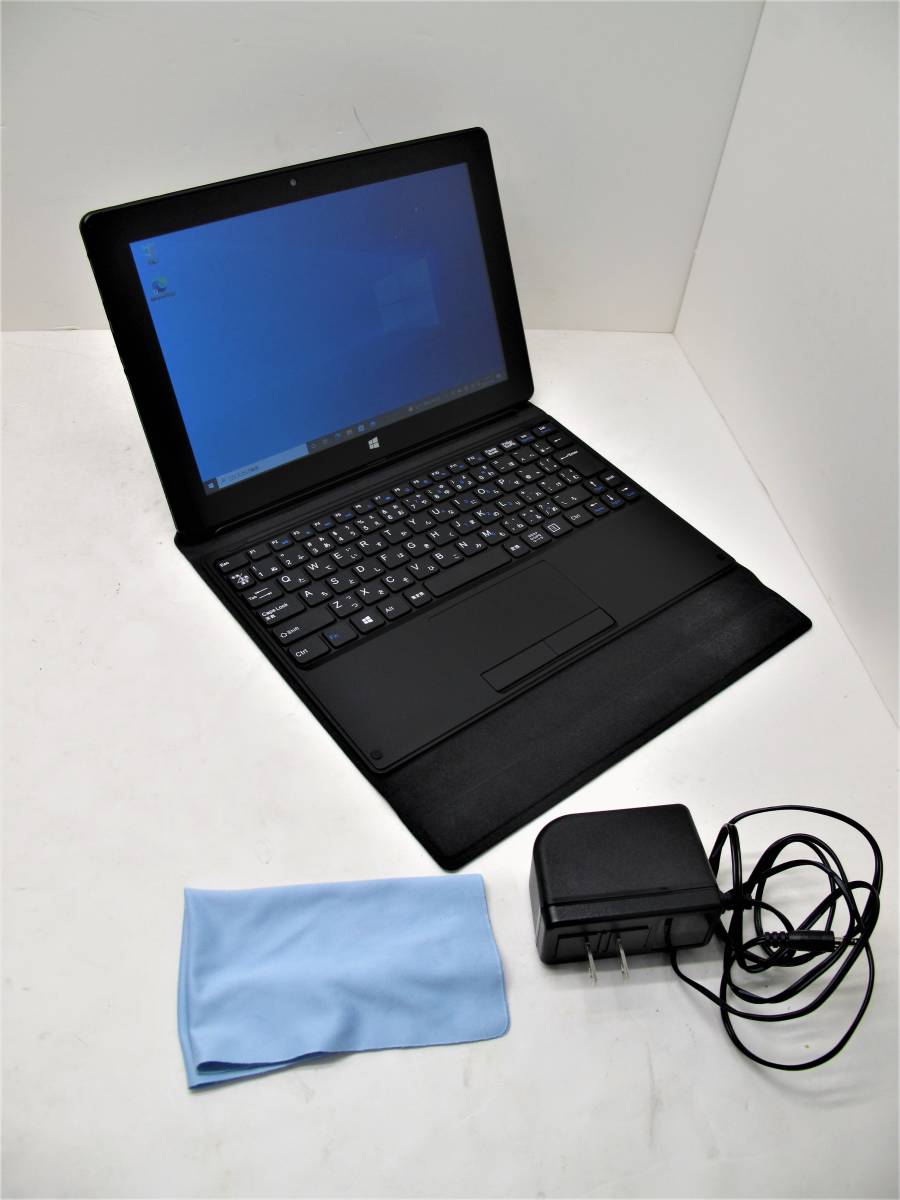 【傷や汚れあり】mouse マウスコンピューター MT-WN1004 タブレットPC Celeron(N4100) Win10Pro 画面右上にキズ有リ アダプター純正 クロス付きの落札情報 ...