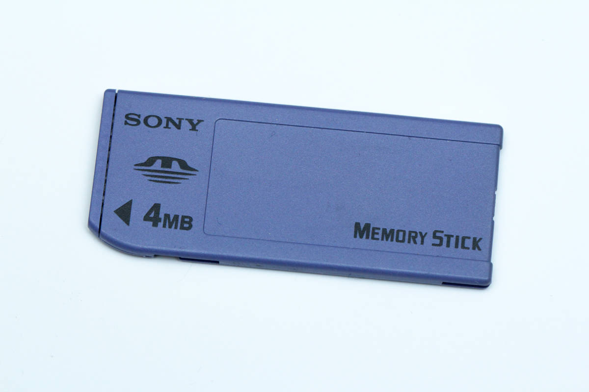 【傷や汚れあり】ソニー MEMORY STICK 4MB メモリースティック の落札情報詳細 - ヤフオク落札価格検索 オークフリー