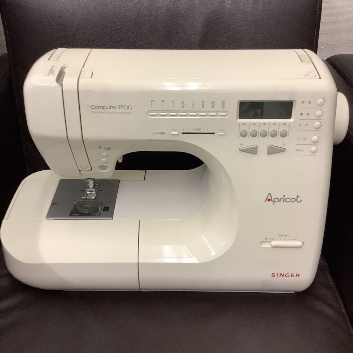 【傷や汚れあり】SINGER apricot computer 9700 コンピューターミシン 現状品 通電のみ確認の落札情報詳細 ...