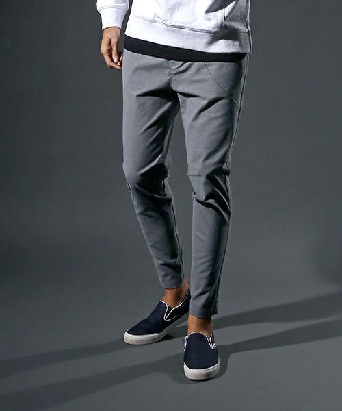 【目立った傷や汚れなし】【The DUFFER of ST.GEORGE】invidia Ⅴ EASY PANTS ウールライク ウエストゴム ...