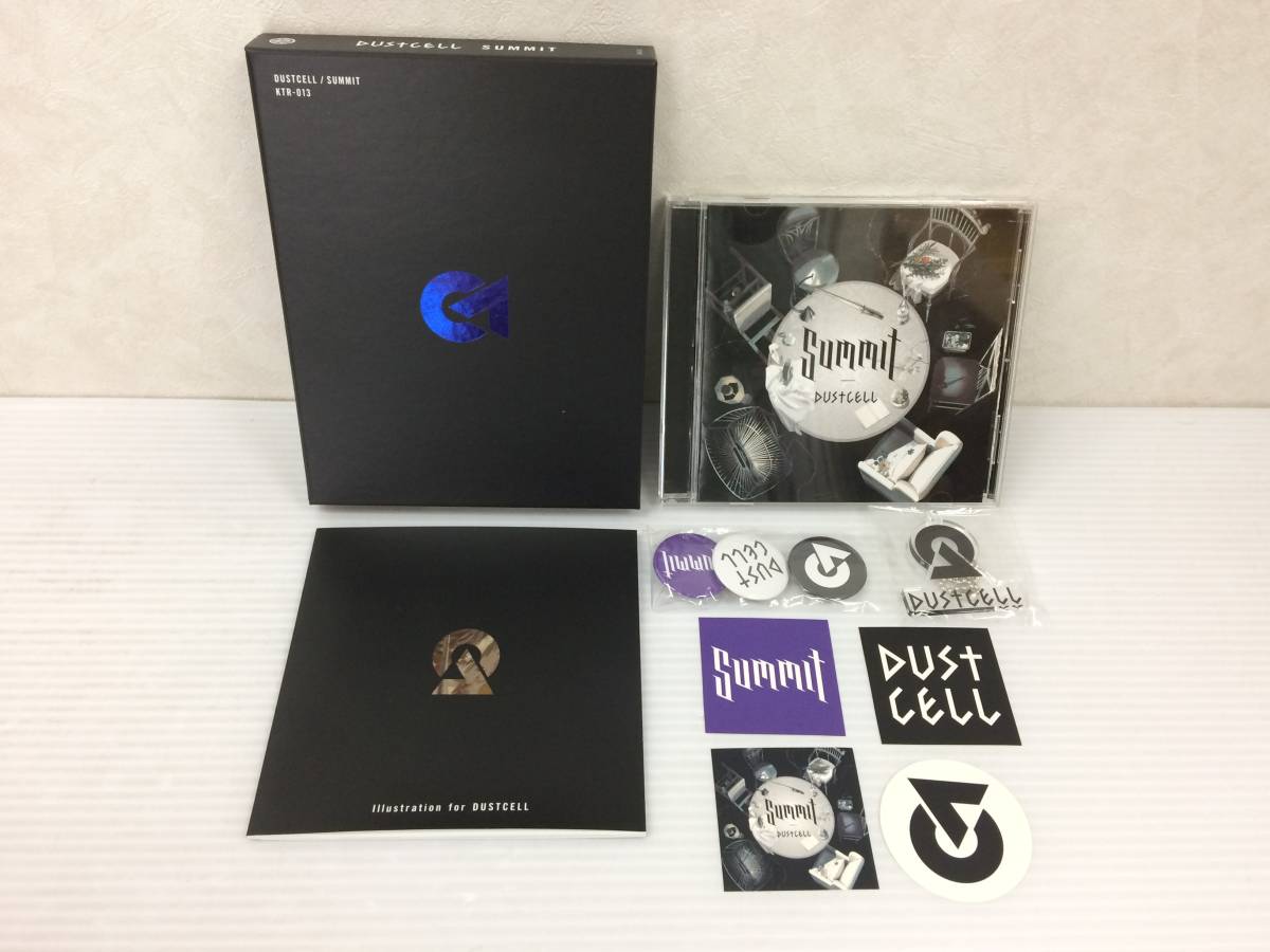 【やや傷や汚れあり】DUSTCELL SUMMIT アルバム [CD] アクリルキーホルダー、缶バッジ、ステッカー付き 中古品 ...