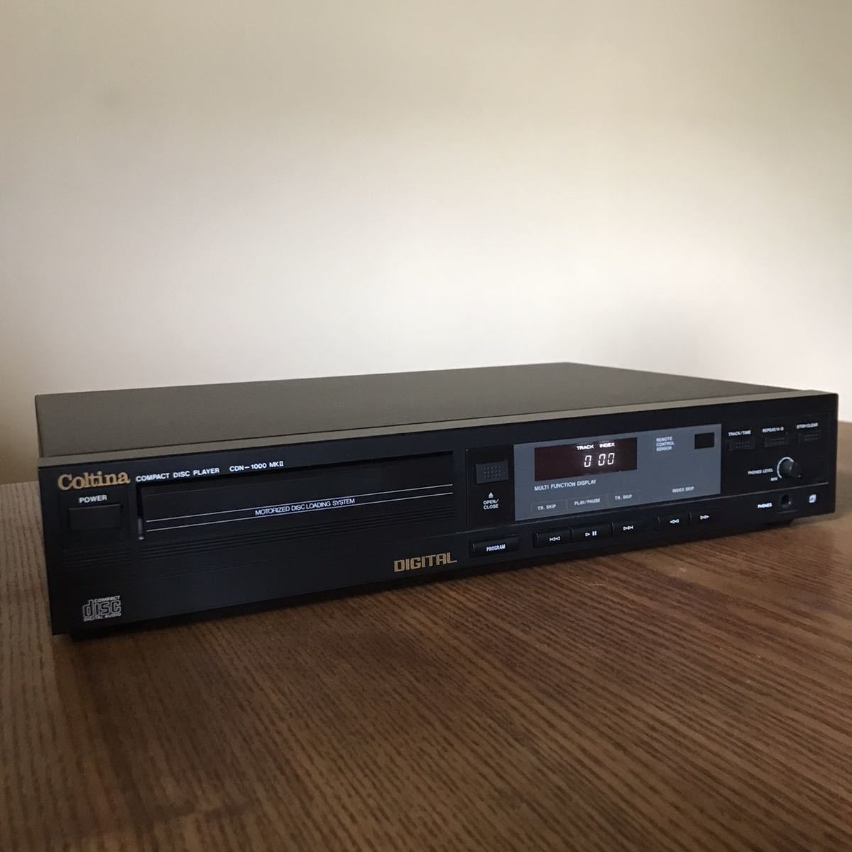 【目立った傷や汚れなし】Coltina CD PLAYER CDN-1000MKⅡ RARE CDプレーヤー 株式会社ダイエーの落札情報詳細 ...
