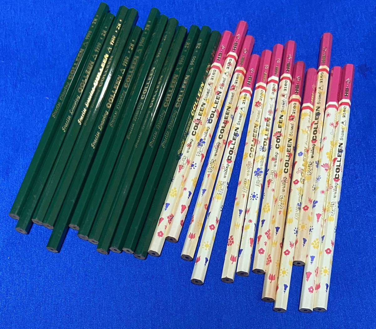 【目立った傷や汚れなし】COLLEEN CORE HB コーリン コア 2180 ファンシー 9900 廃番 廃盤 デッドストック 鉛筆 ...