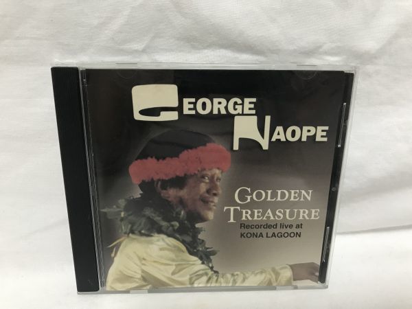 【傷や汚れあり】George Naope / Golden Treasure CD ジョージ・ナオペ ハワイアン フラ HAWAIIAN ...