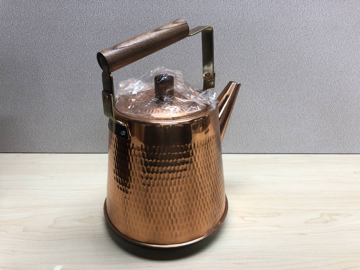 【未使用】SB80 FOYER ワンダーケトル ハーティホワイエ やかん 3.3L COPPER ステンレス 銅 新品 レトロ の落札情報詳細 - ヤフオク落札価格検索 オークフリー