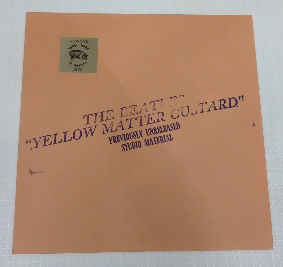 【傷や汚れあり】THE BEATLES YELLOW MATTER CUSTARD カラーレコード ブート盤 TMQ-71032の落札情報詳細 ...