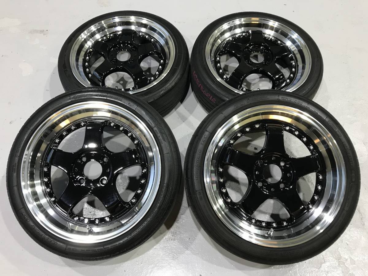 【未使用】ステルスレーシング K35 16インチ 6J +45 4H100 165/50R16 N-BOX タント ウェイク ワゴンR ラパン ミラ タイヤホイールセット 深リムの落札情報詳細 ...