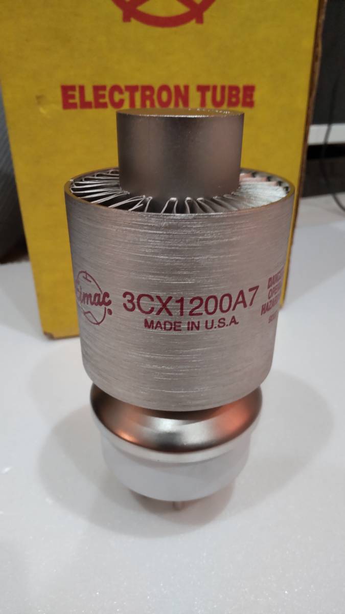 【未使用】リニアアンプ EIMAC製 3CX1200A7新品 ヘンリー3KC / 5K用 （稼働テスト済）の落札情報詳細 - ヤフオク落札価格 ...