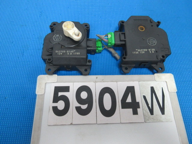【やや傷や汚れあり】5904W ステップワゴン RF RF3 純正 エアコン サーボモーター 2個 063700-8140 063700 ...