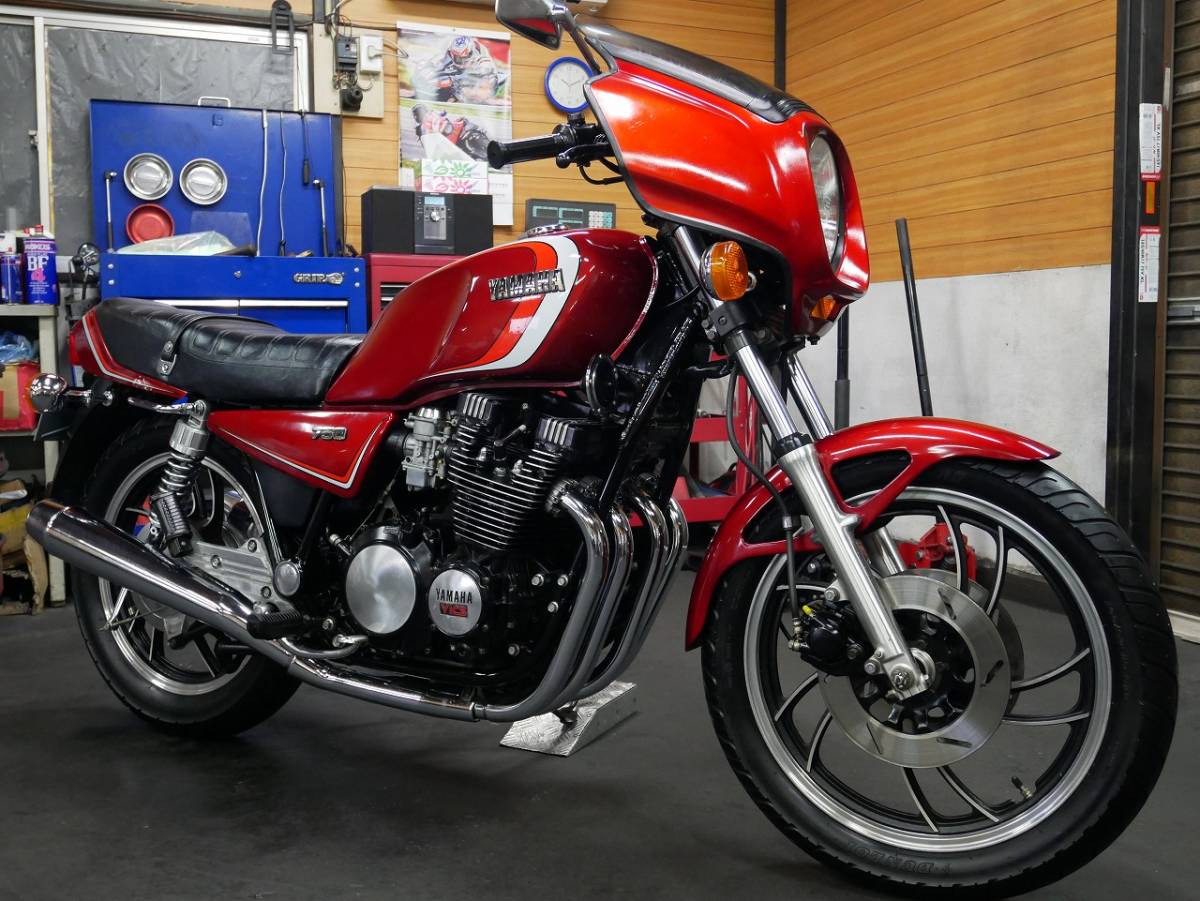 【目立った傷や汚れなし】☆YAMAHA XJ750E 5G8-011～ 1981年モデル 旧車 当時物 エンジン絶好調 動画有ります☆☆☆程度 ...