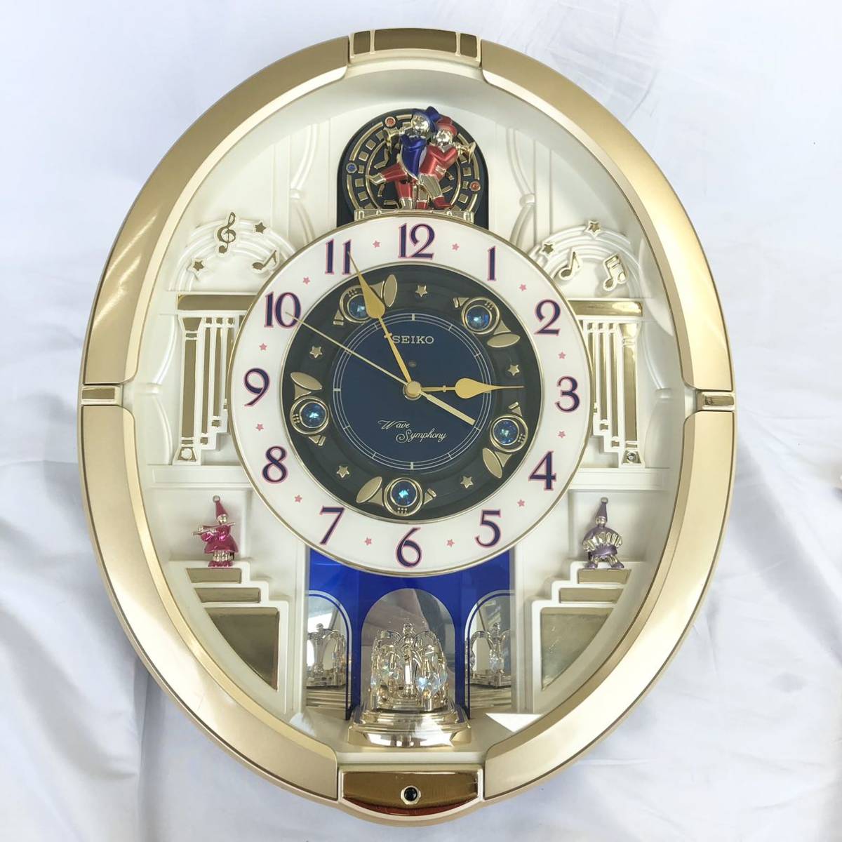 SEIKO AM236B Wave Symphony からくり時計 動作確認済み ピエロ の落札情報詳細| ヤフオク落札価格情報 オークフリー