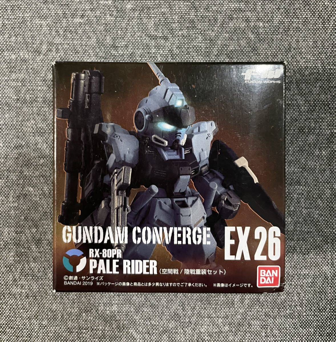 【未使用】未開封 ガンダム コンバージ EX26 ペイルライダー 空間戦/陸戦重装セット GUNDAM CONVERGE FWの落札情報詳細 - ヤフオク落札価格検索 オークフリー