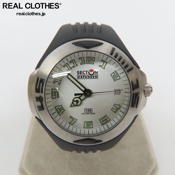 【やや傷や汚れあり】SECTOR/セクター SPORT WATCHES EXPANDER EXP 130 腕時計 /000の落札情報詳細 ...