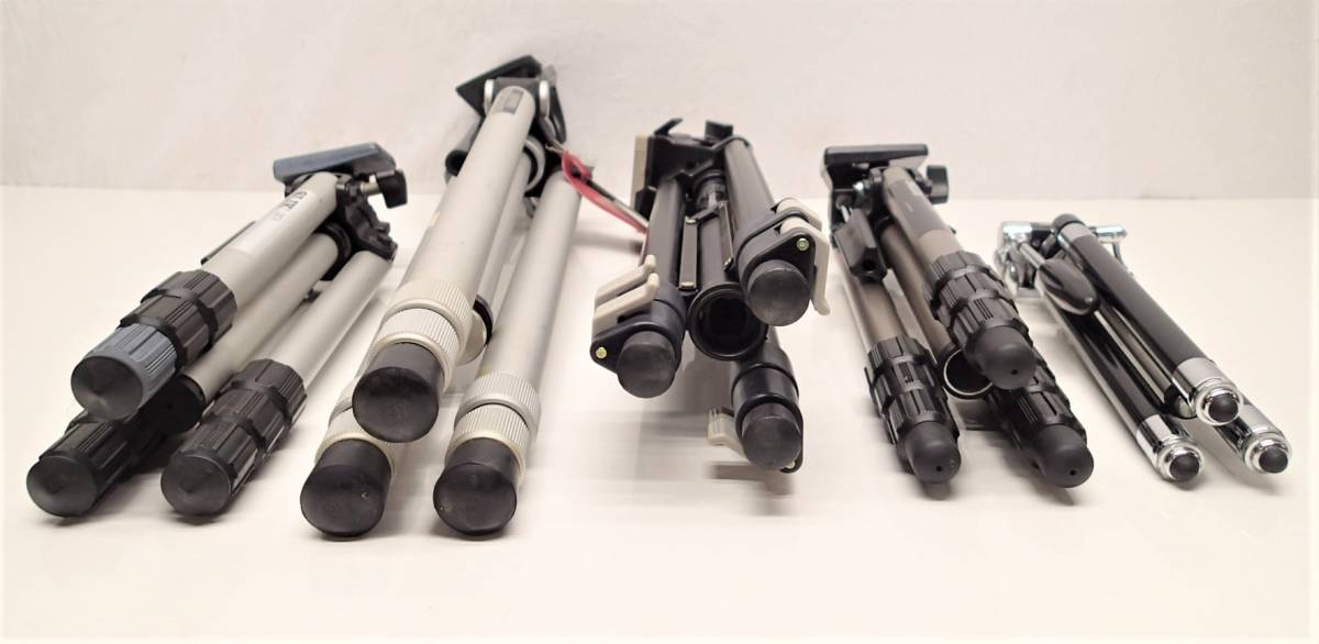 【全体的に状態が悪い】J652C 三脚 スリック SLIK COMPACT TRIPOD GOODMAN S-103 38T4 GAZELLE ...
