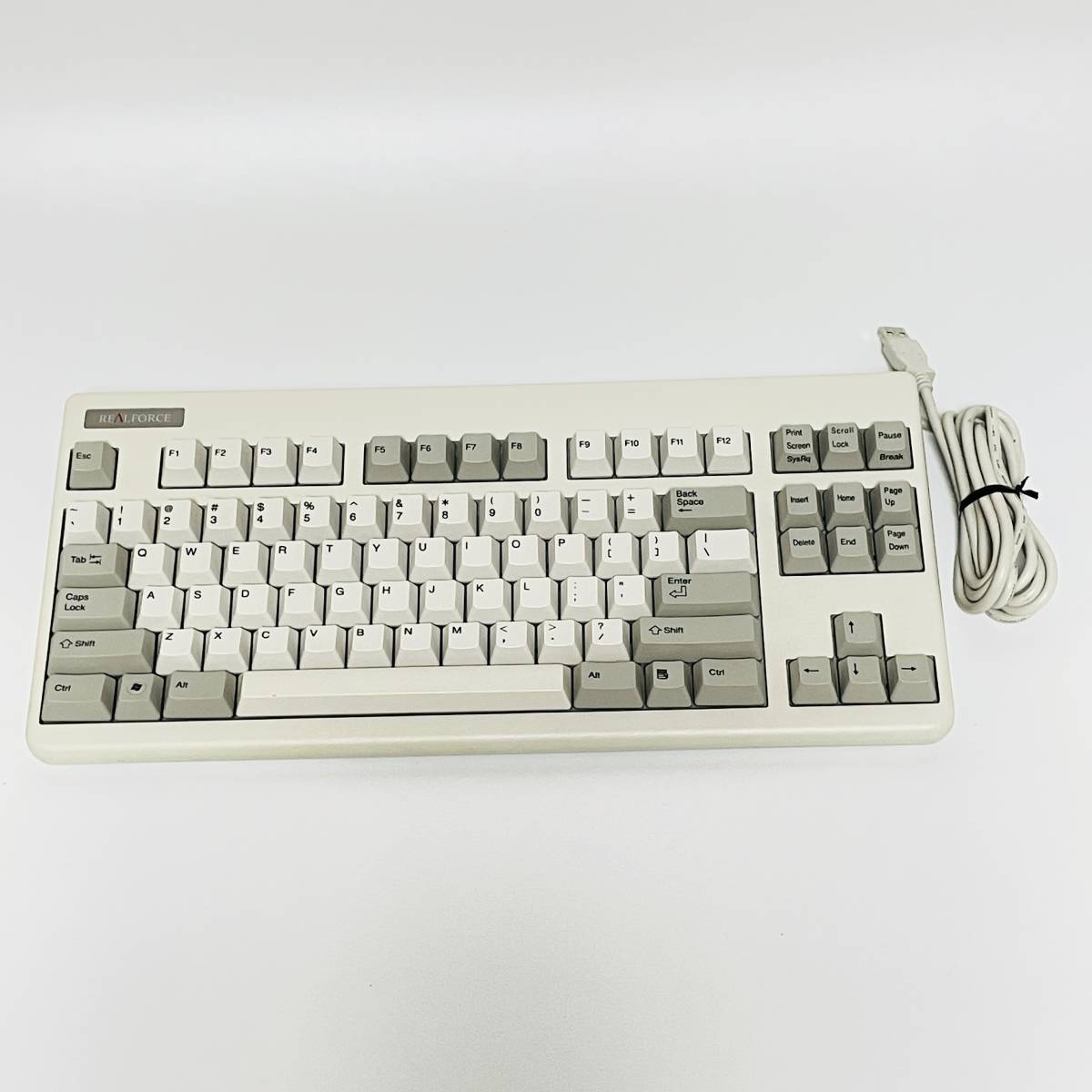 【目立った傷や汚れなし】東プレ REALFORCE 86U 静電容量無接点 変荷重 86キー USB SE0500 TOPRE リアルフォース キーボード 有線の落札情報詳細 - Yahoo ...