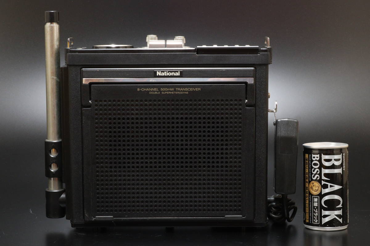 美品NATIONAL RJ-60 CBトランシーバー 27.088mhz 50mw レターパックプラス可能 これでもEスポ通信は出来るのか ...