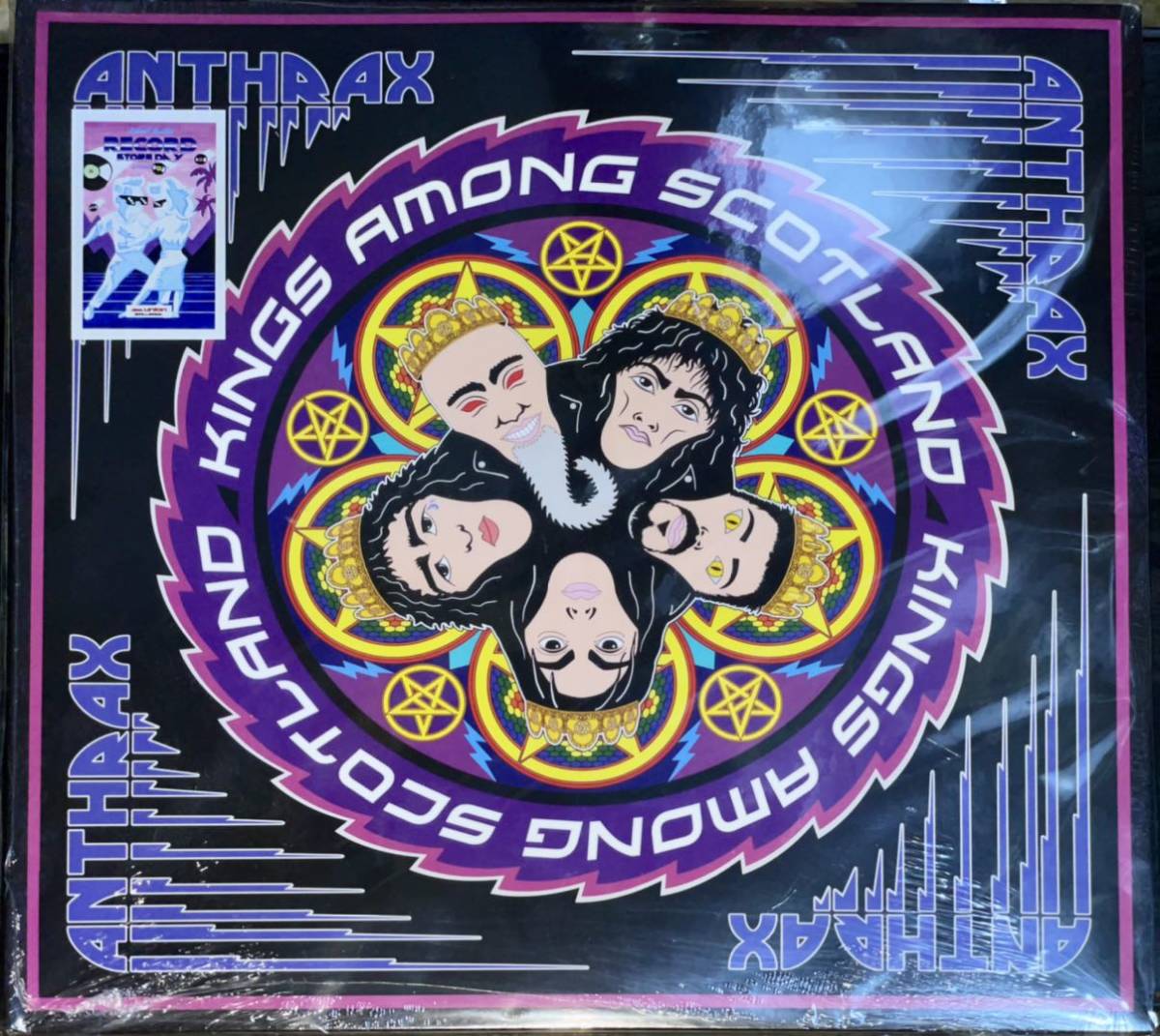【未使用】新品 ANTHRAX アンスラックス★ Kings Among Scotland 2LP (RSD 2018) Megaforce ...