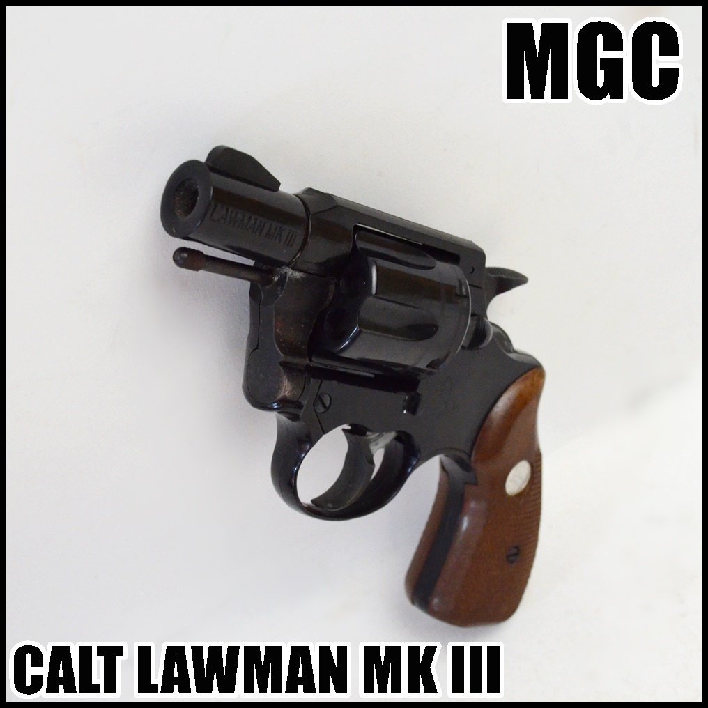 【傷や汚れあり】MGC COLT LAWMAN MK III モデルガン .357 マグナム 全長約18cm ホルスター付属 コルト ローマン MAGNUM ジャンク の落札情報詳細 ...