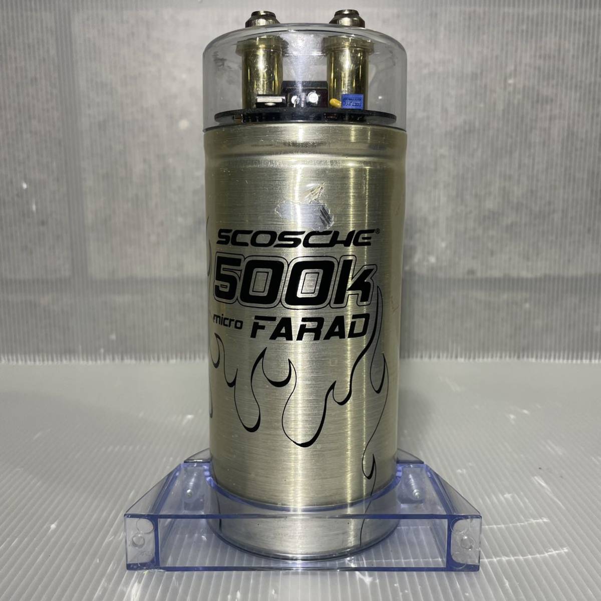 【やや傷や汚れあり】『psi』 SCOSCHE 500K マイクロファラッド パワーコンデンサー オーディオキャパシター 現状品の落札情報詳細 ...