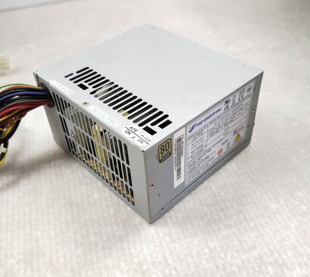 【やや傷や汚れあり】【中古パーツ】 FSP GROUP INC. FSP450-60EP 500W 電源ユニット 電源BOX DY532 の落札情報詳細| ヤフオク落札価格情報 オークフリー