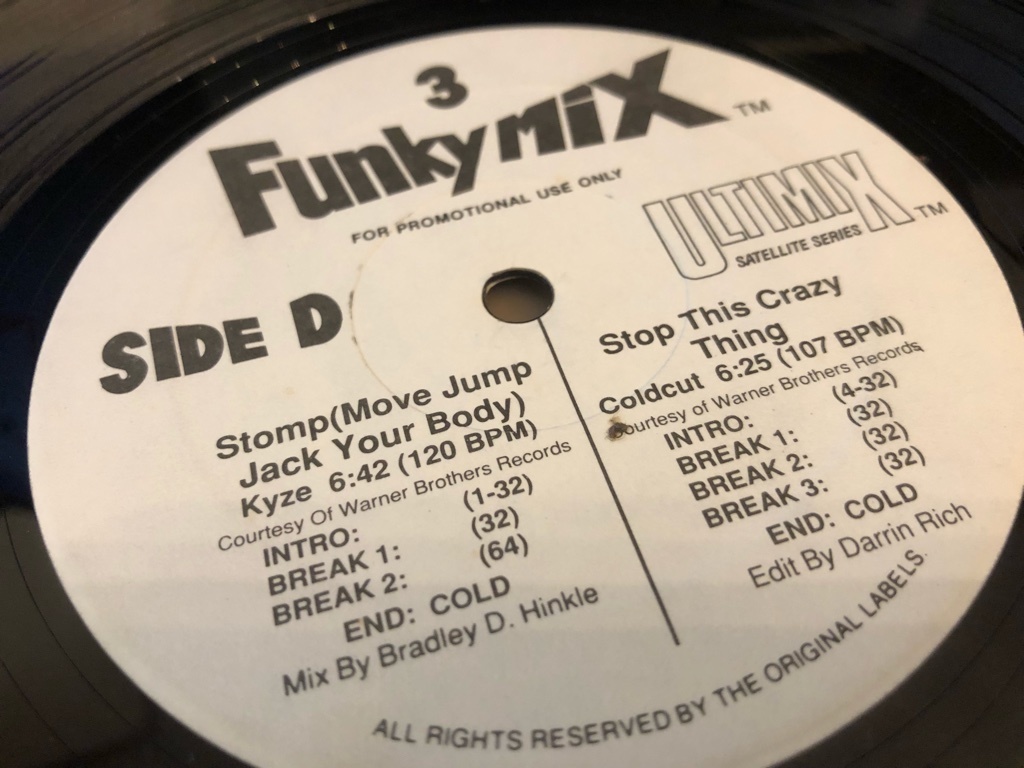 【傷や汚れあり】12”★Funkymix 3 / Rob Base / Turn It Out / Chunky A / Owww ...
