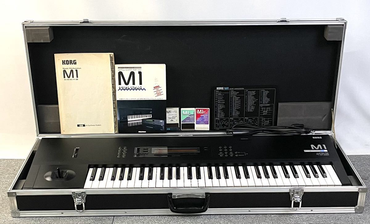 【やや傷や汚れあり】 KORG M1 MUSIC WORKSTATION MEMORY CARD MPC-00P MSC-01MPC-01 コルグ シンセサイザー 61鍵 メモリーカード ...