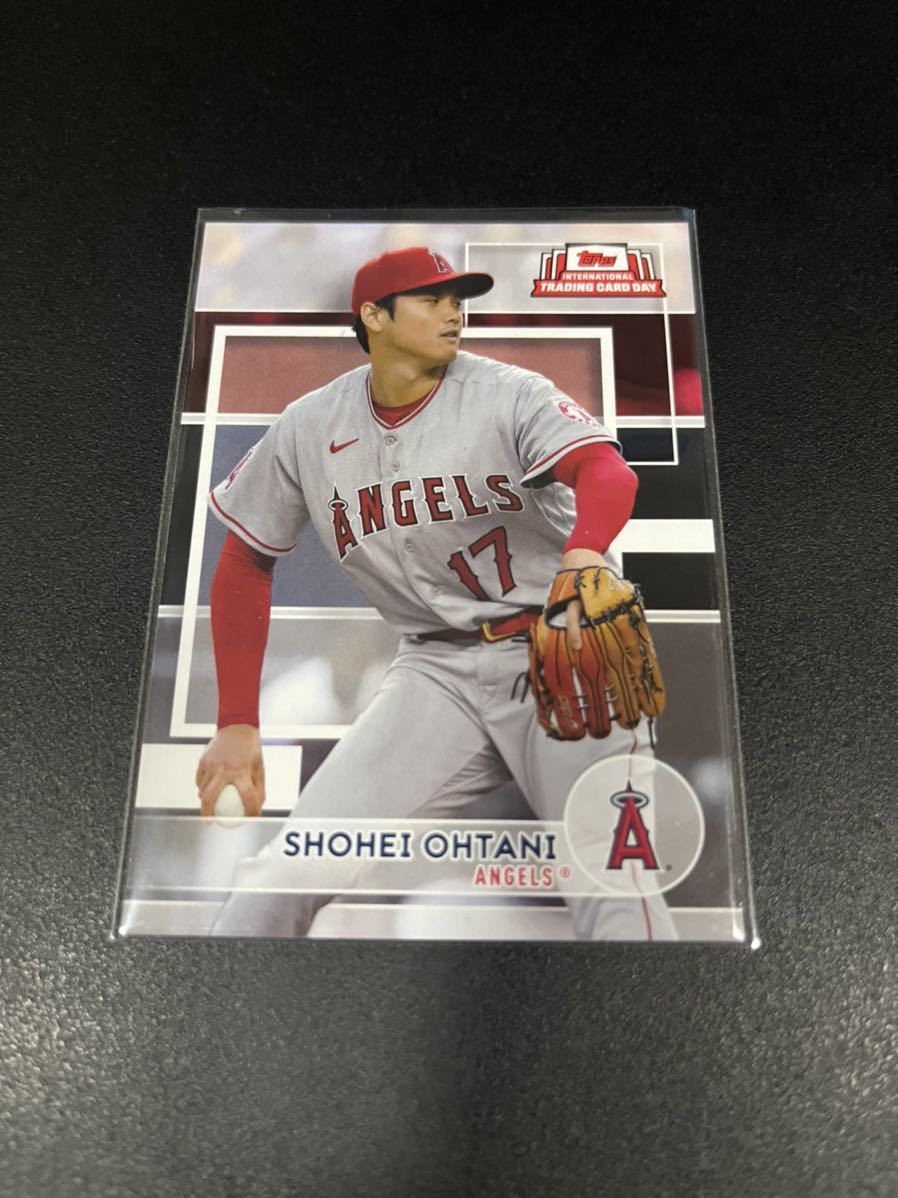【目立った傷や汚れなし】2022 Topps International Trading Card Day 大谷翔平 インターナショナル ...
