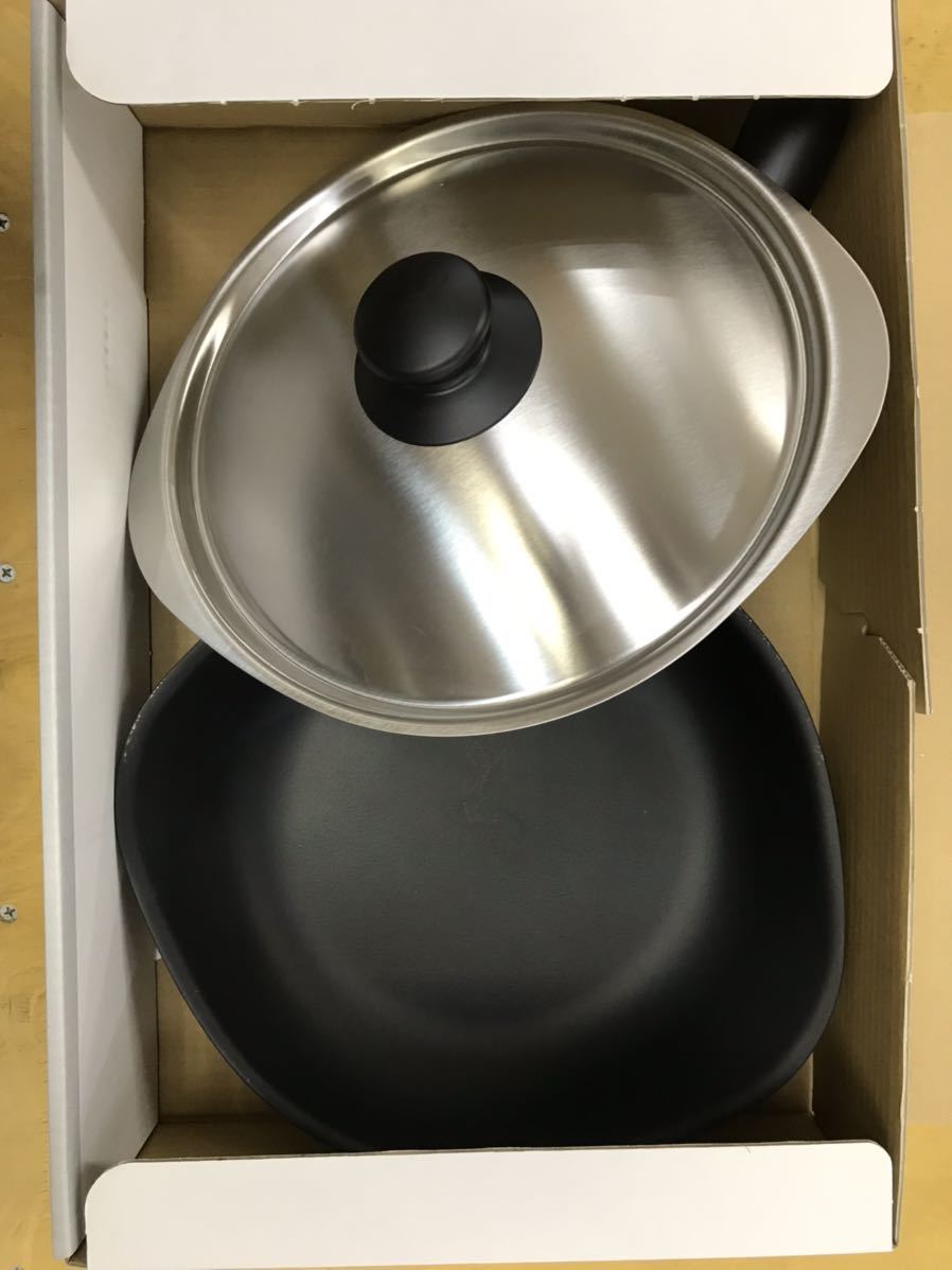 【未使用】Martian 柳宗理 日本製 マグマプレート鉄フライパン 25cm IH 200V 対応 ふた付きの落札情報詳細 - ヤフオク落札価格検索 オークフリー