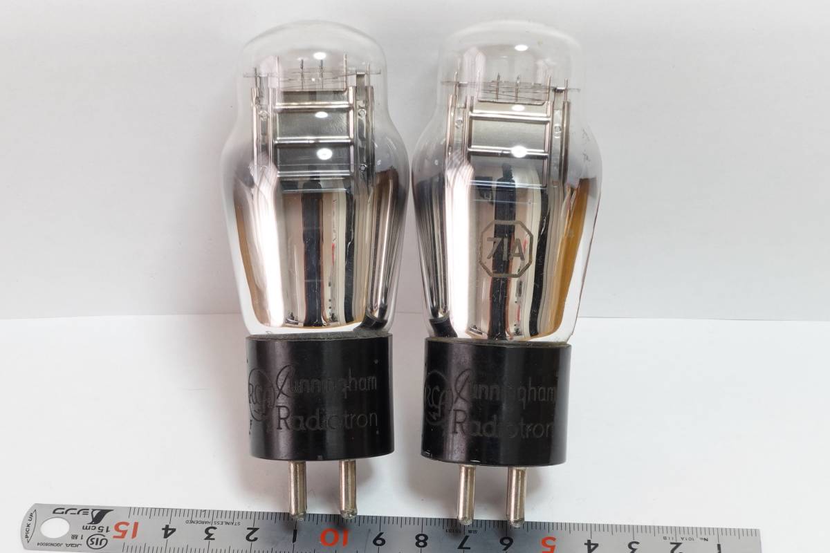 【未使用に近い】真空管 RCA/Cunningham 71A engraved base near mint pairの落札情報詳細 - ヤフオク落札価格検索 オークフリー