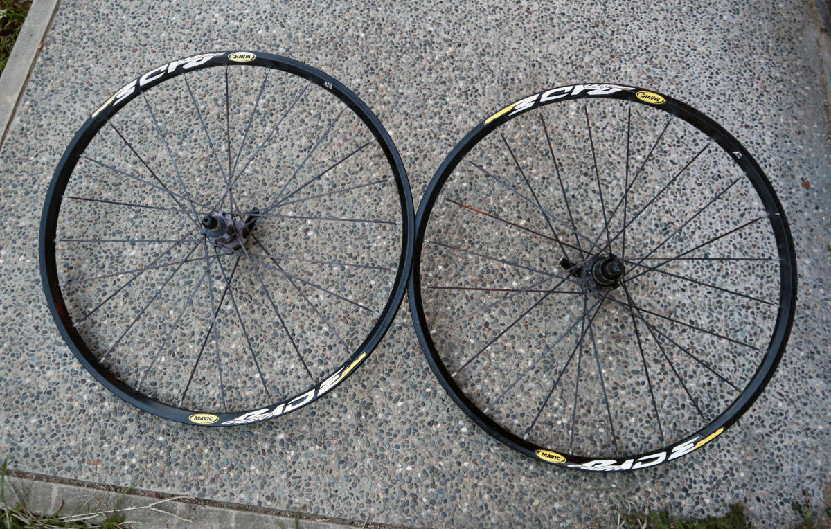 【やや傷や汚れあり】MAVIC CROSS RIDE DISC 前後セット中古品の落札情報詳細 - ヤフオク落札価格検索 オークフリー