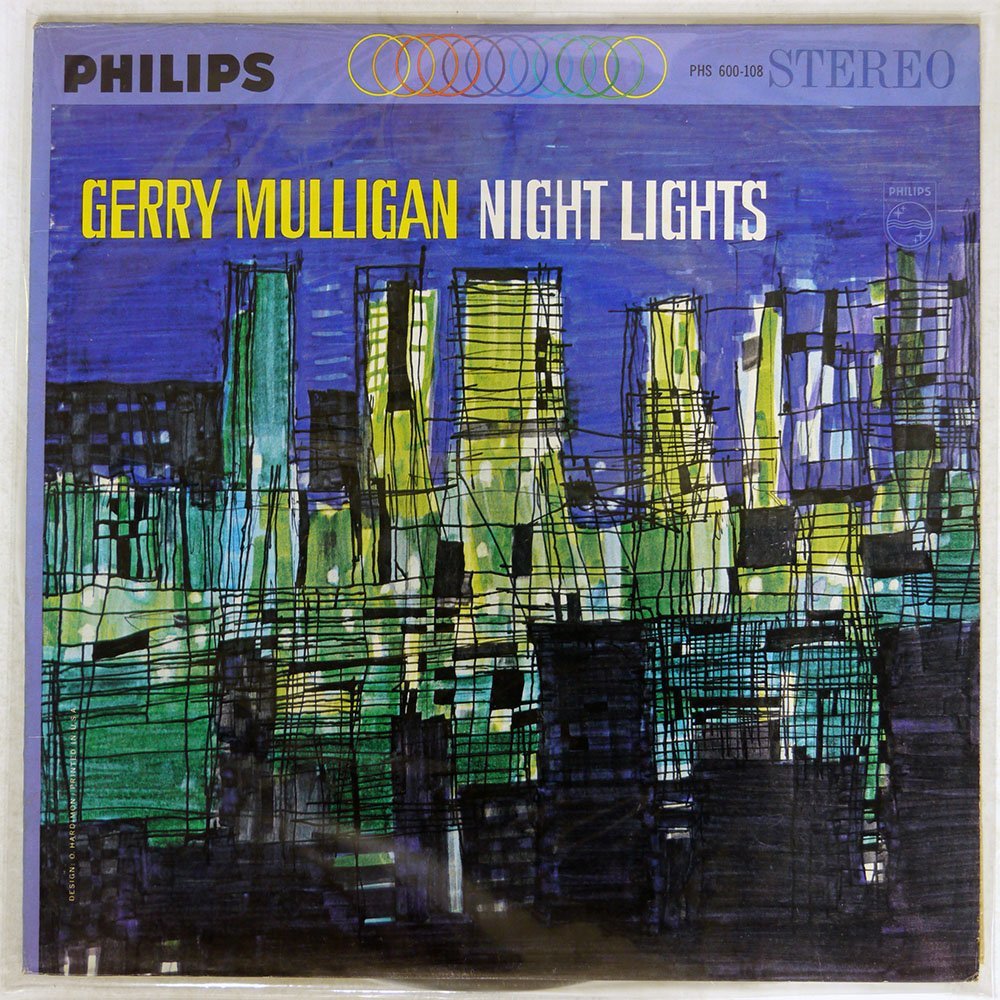 【傷や汚れあり】米 オリジナル 虹ラベル GERRY MULLIGAN/NIGHT LIGHTS/PHILIPS PHS 600 108の落札 ...