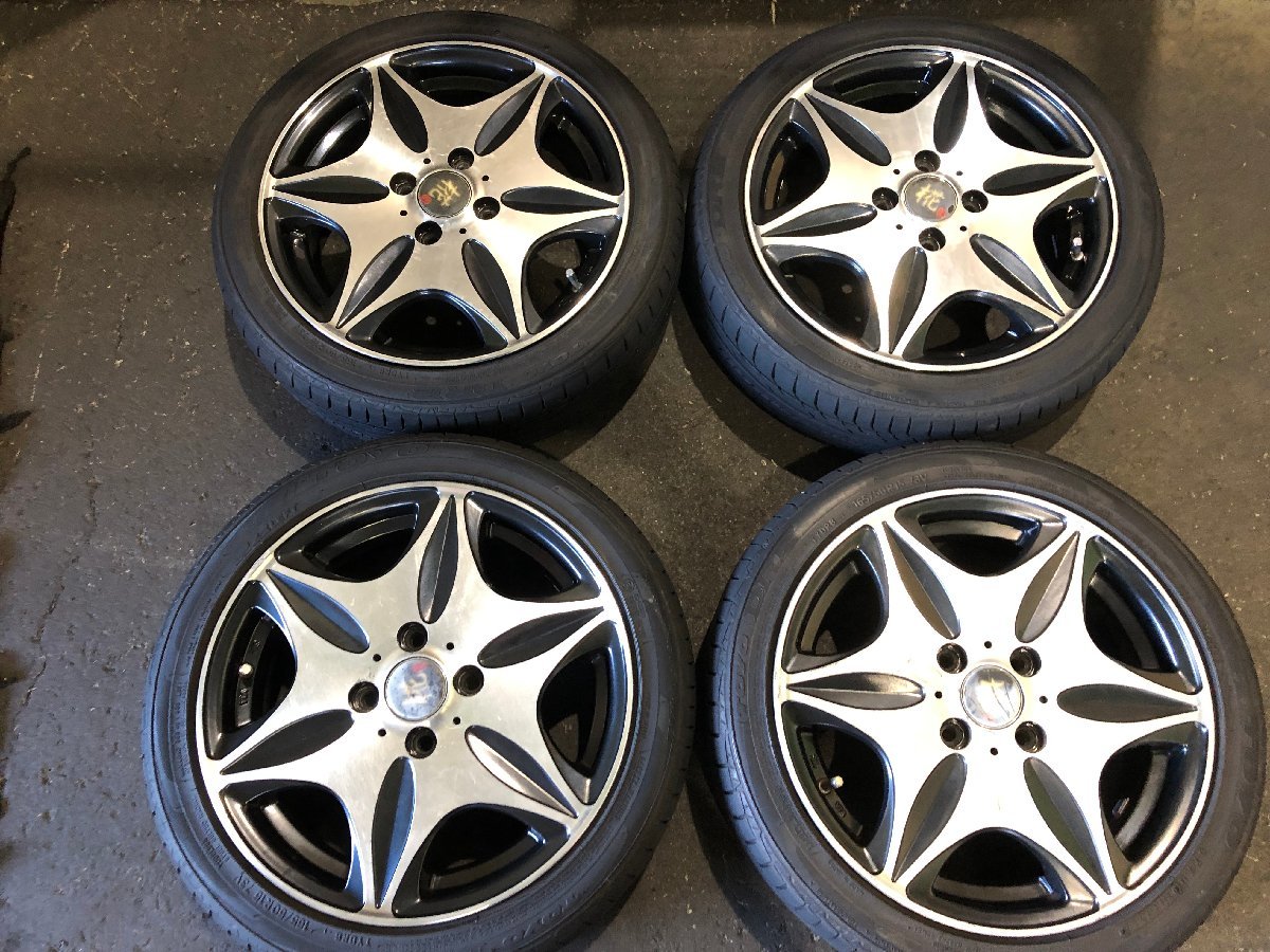 【やや傷や汚れあり】椛 もみじ 15インチ 5JJ 100-4H タイヤホイル付き 4本 中古2022.0829.1-17-12の落札情報詳細 ...