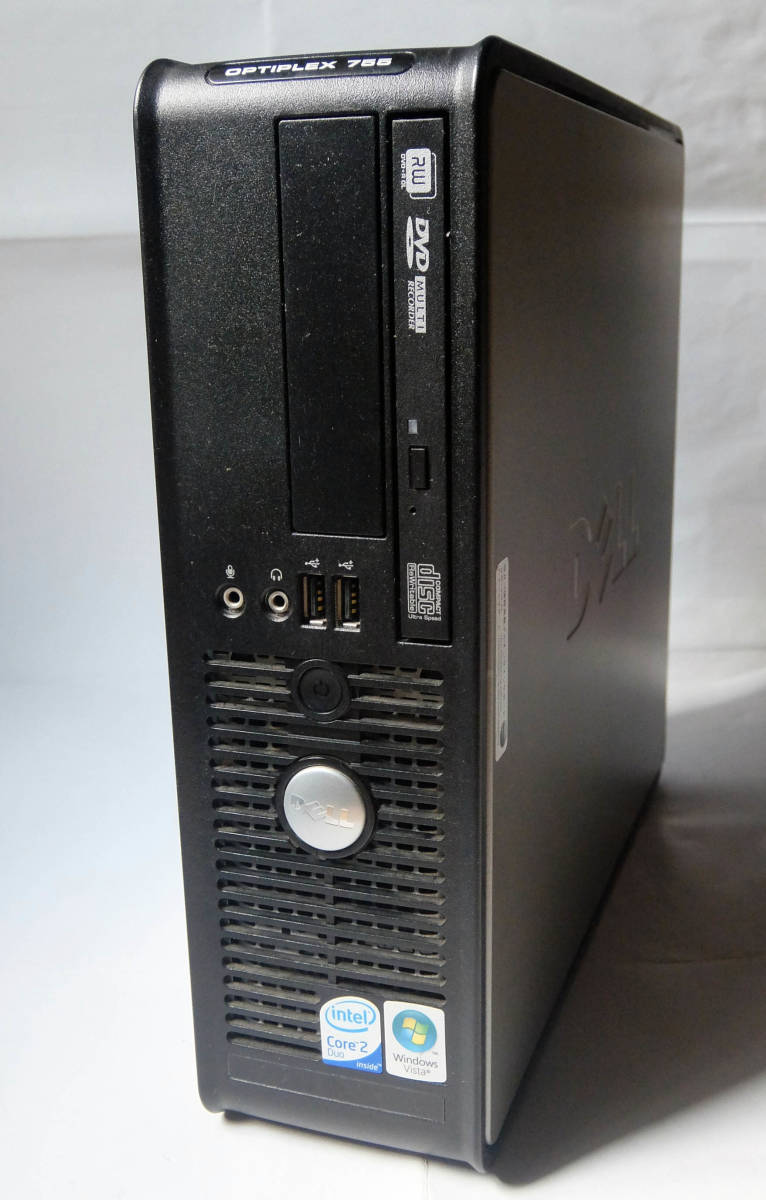 【傷や汚れあり】★DELL OPTIPLEX 755★Windows XP Pro★core2duo 2.66GHz★2GB★1TB★無線LANアダプタ付★ジャンク扱いの落札情報詳細 ...