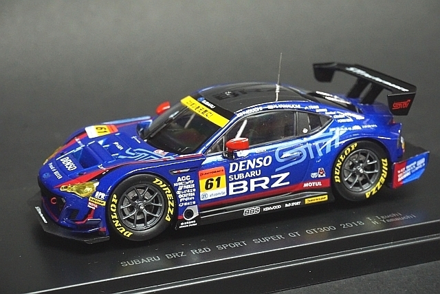 【やや傷や汚れあり】EBBRO エブロ 1/43 SUBARU スバル BRZ R&D SPORT SUPER GT GT300 2018 #61 45655の落札情報詳細 - ヤフオク落札 ...