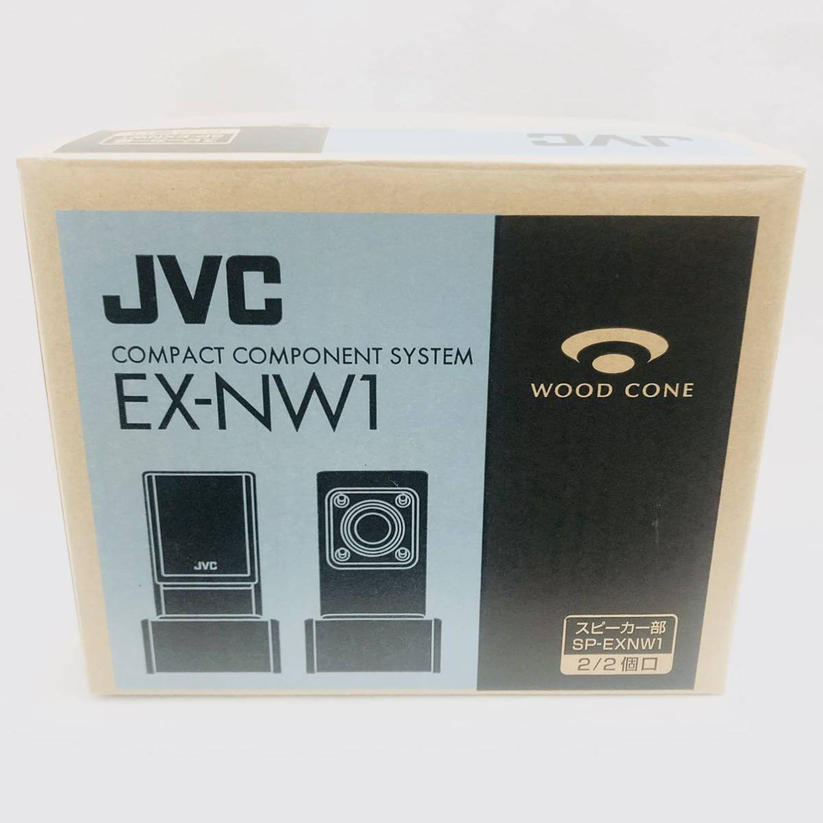 【目立った傷や汚れなし】 2点セットで1円スタート！ お買い得！ JVCコンパクトコンポーネントシステム EX-NW1 /ウッドコーンスピーカー/Bluetooth/オーディオ/ の落札情報 ...