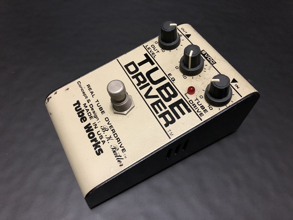 【傷や汚れあり】TUBE DRIVER・チューブドライバー/オバードライブ・エフェクター/希少/Made in USA/Tube Worksの ...
