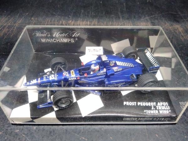 【やや傷や汚れあり】MINICHAMPS ミニチャンプス 430 980042 PROST PEUGEOT AP01 J.TRULLI ...