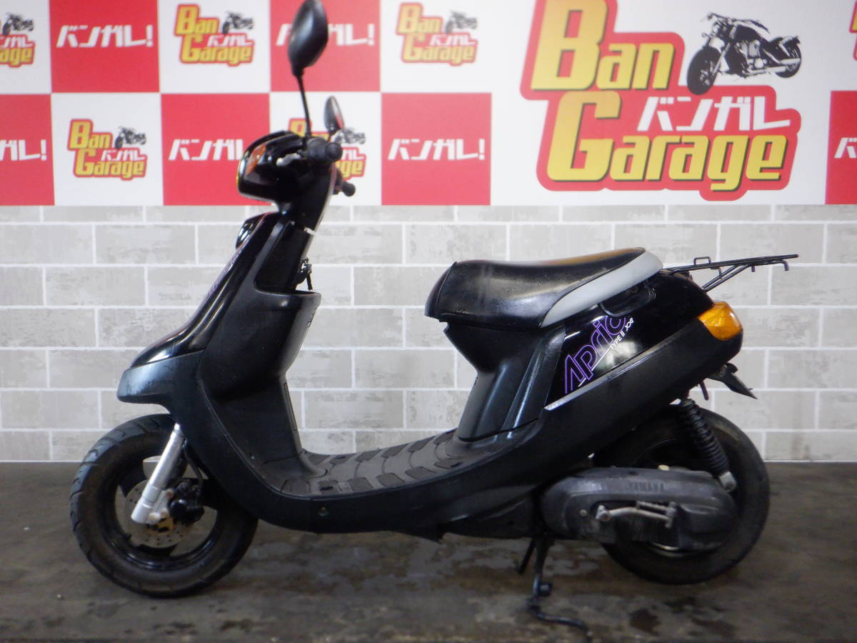 【傷や汚れあり】ヤマハ YAMAHA ジョグアプリオタイプⅡ JOG APRIO TYPEⅡ 4LV 販売証明書有り 売り切り 未整備 現状車 場内走行確認済み バンガレ の落札情報詳細 ...