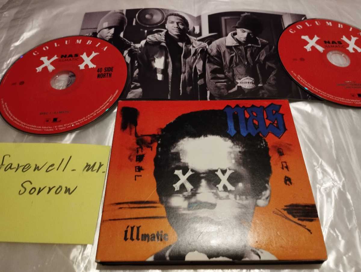 【やや傷や汚れあり】NAS ILLMATIC XX 輸入盤CD 2枚組 Demos Remixes Live Radio I'M A ...