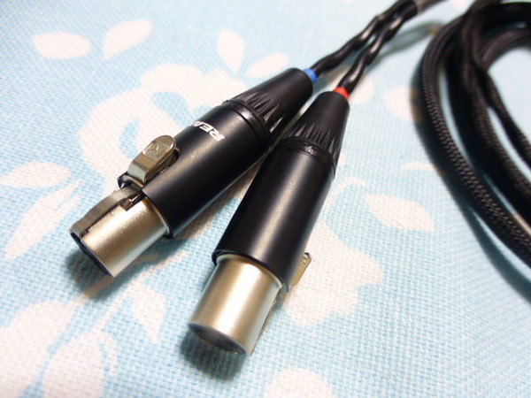 【未使用】AUDEZE LCD 2 3 4 XC シリーズ Meze Audio Empyrean 用ケーブル MOGAMI 2944 4.4mm5極 140cm 少し長め miniXLR × ...