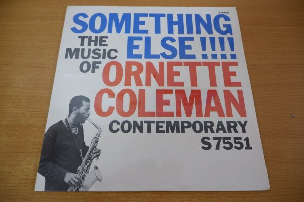 【未使用】O7-333＜LP/US盤/新品未開封＞オーネット・コールマン Ornette Coleman / Something Else ...