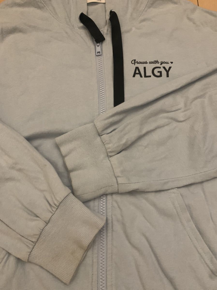 【目立った傷や汚れなし】アルジー ALGY パーカー 150の落札情報詳細 - ヤフオク落札価格検索 オークフリー